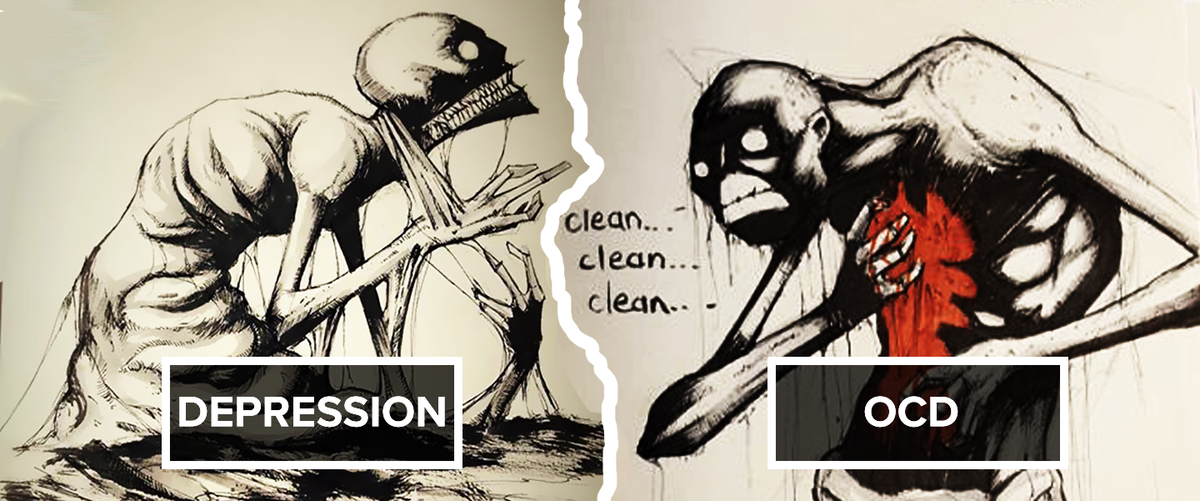 18 Disturbing Mental Illness and Depression Drawings | HighExistence